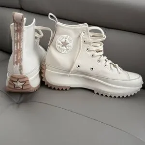 Converse | Shoes | Converse Run Star Hike Platform High Top Egret Beige ...